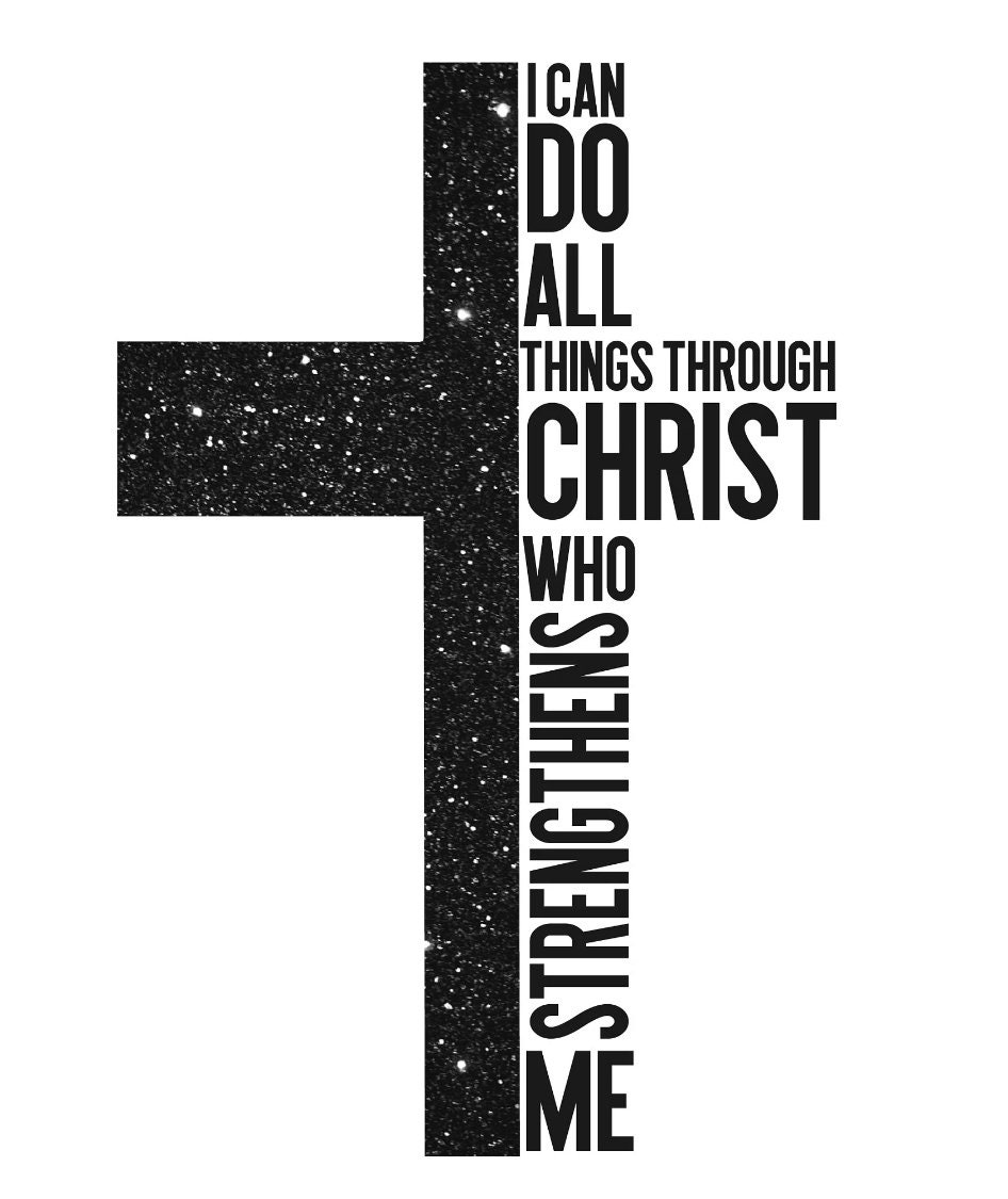 I Can Do All Things Through Christ PNG - Etsy