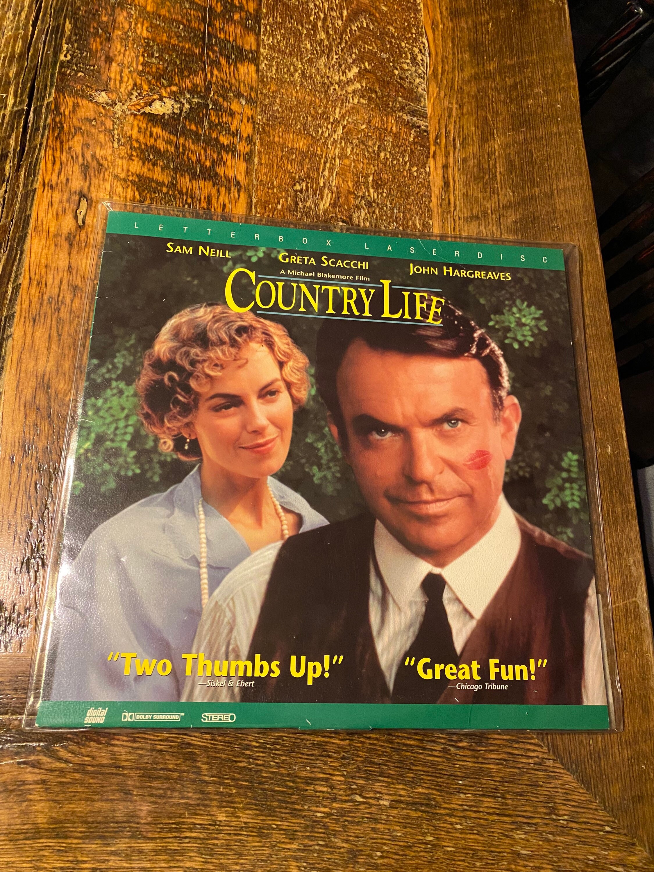 Country Life Laserdisc Letterbox Edition 1994 Sam Neill Pre-owned - Etsy