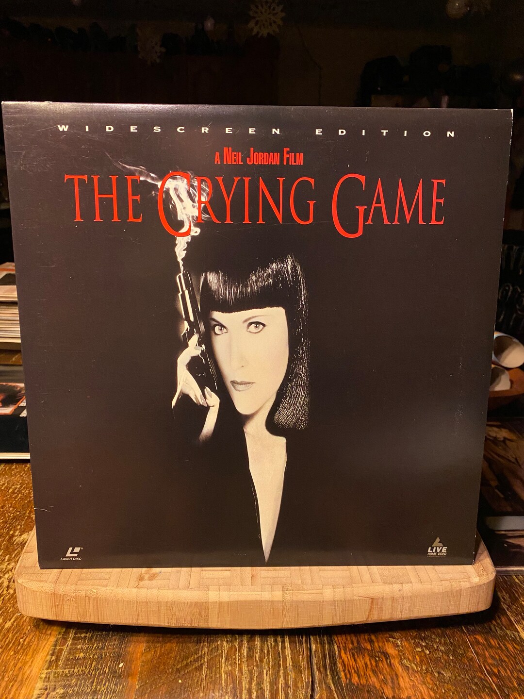 The Crying Game Laserdisc Widescreen Edition Pre-owned 1993 Extended ...