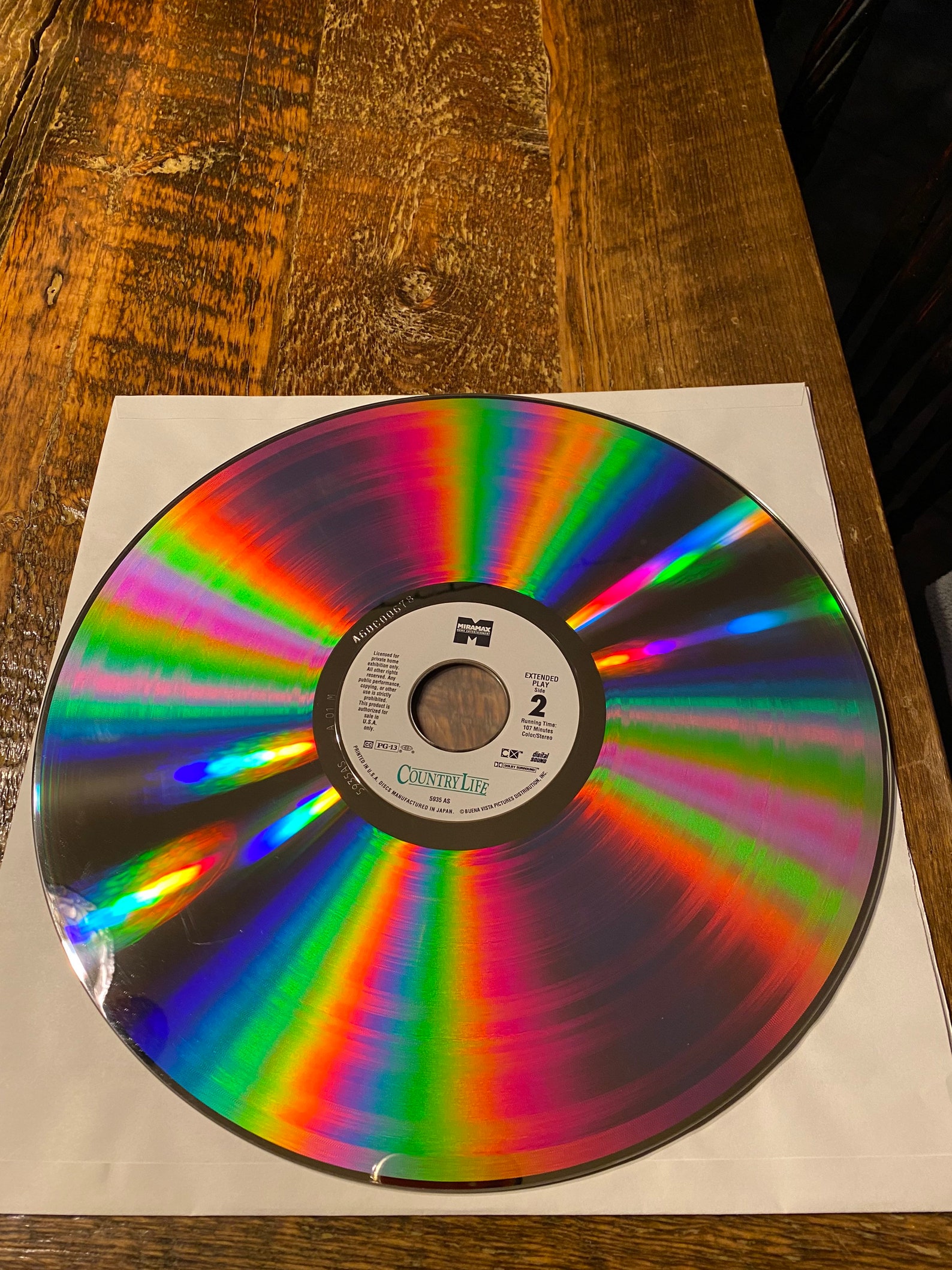 Country Life Laserdisc Letterbox Edition 1994 Sam Neill Pre-owned - Etsy