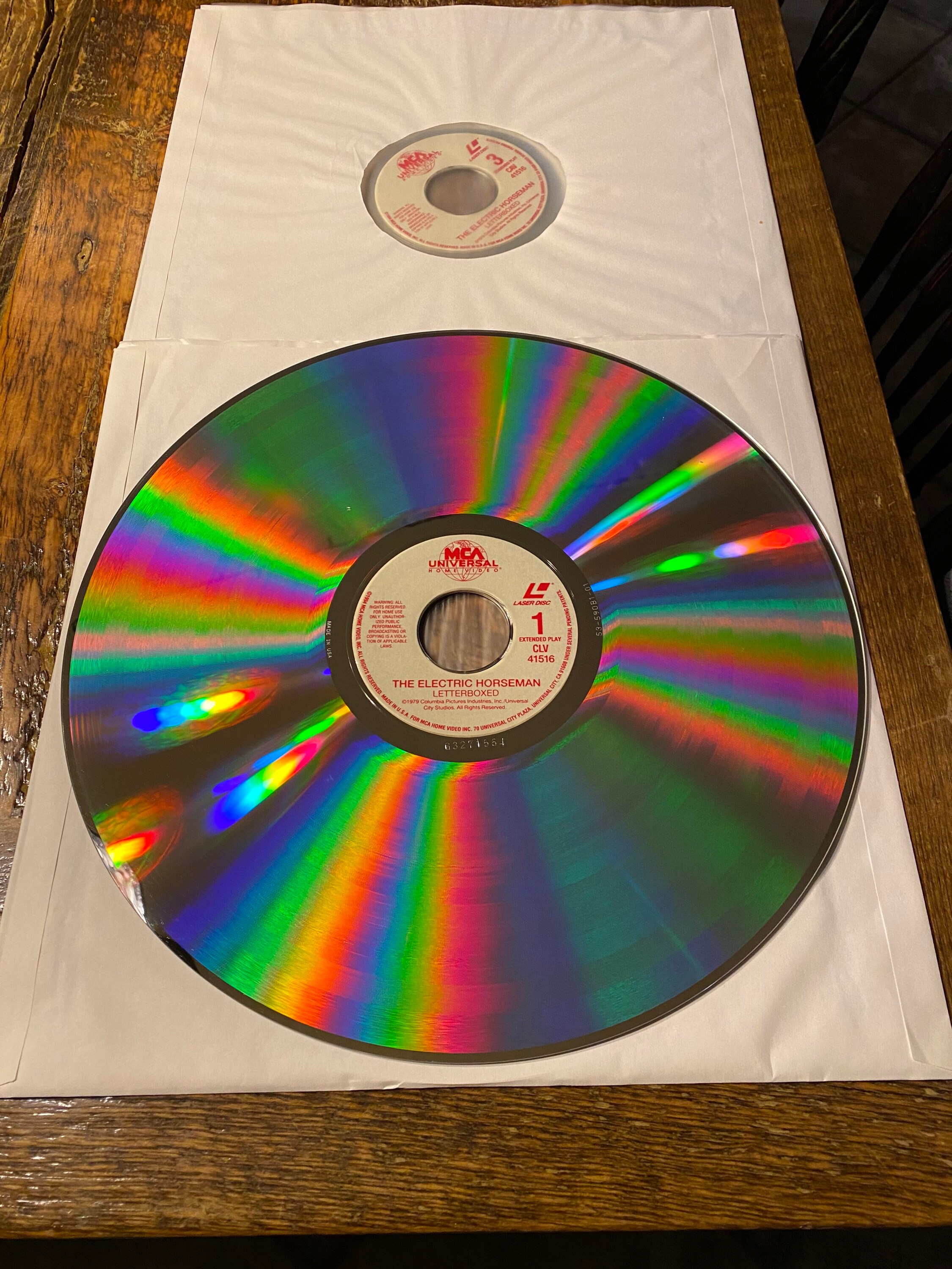 The Electric Horseman Laserdisc Letterbox Edition Pre-owned 1994 Robert ...