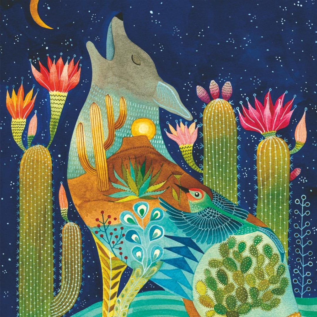 Desert Dreams Napkins by Gennine Zlatkis, Decoupage Projects, Howling ...
