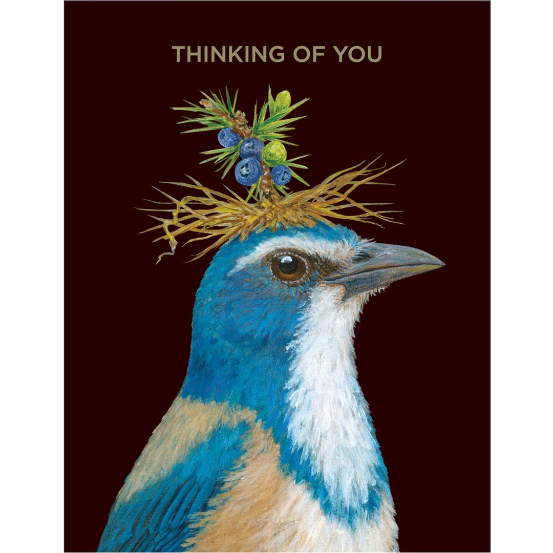 Thinking of You Notecard, Card by Vicki Sawyer, - Etsy