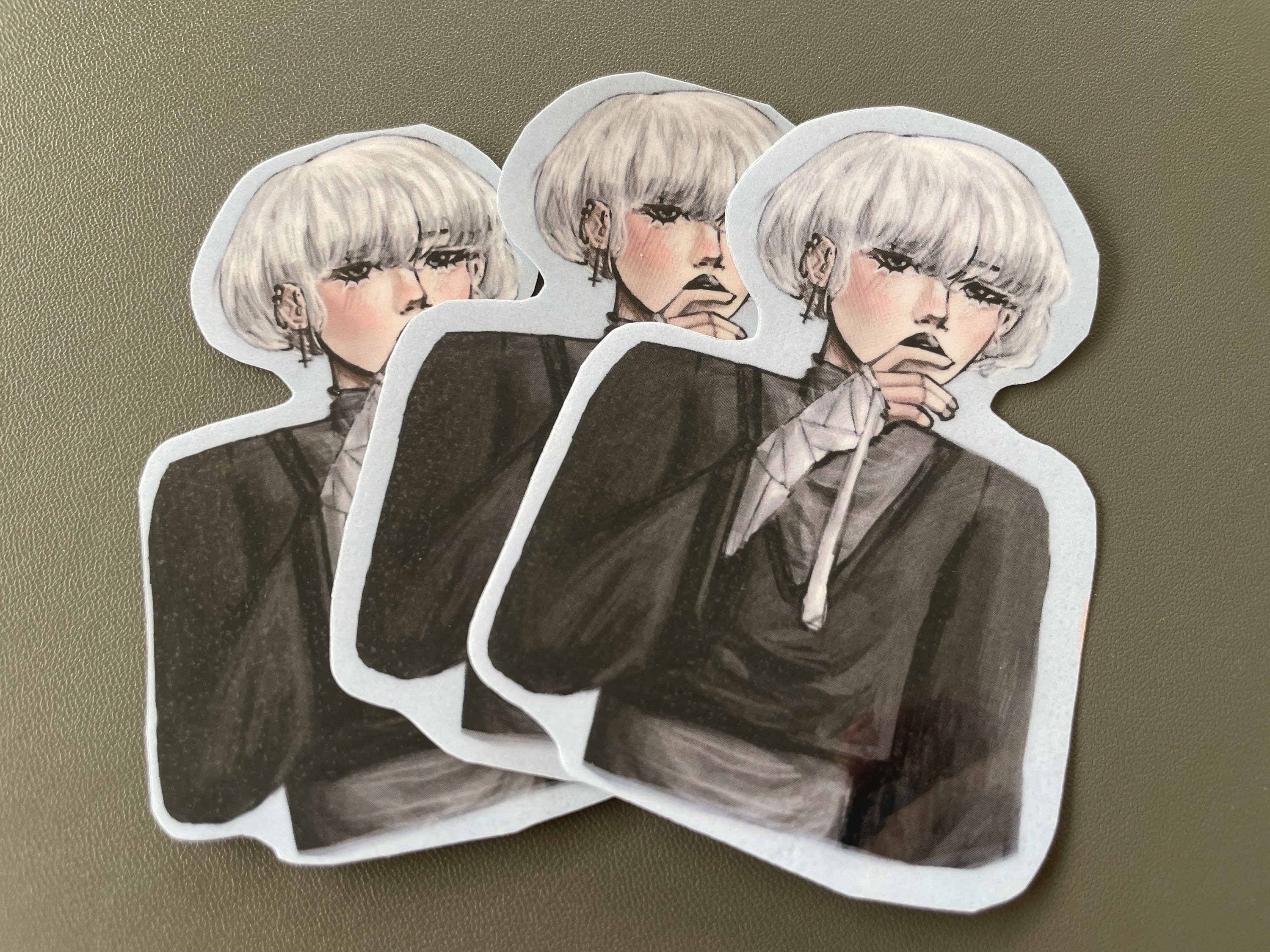 Ranmaru Kageyama Sticker Your Turn to Die 3 Count - Etsy
