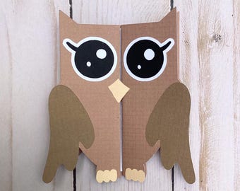 Owl Love You Printable Card , Owl Personalized Greeting Cards - Etsy