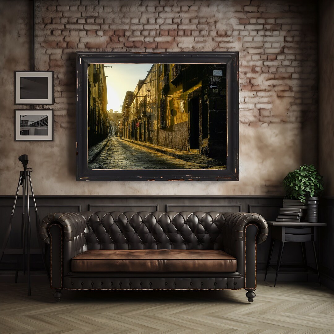 Sunrise San Miguel De Allende Canvas Wall Art Print Vibrant Home Decor ...