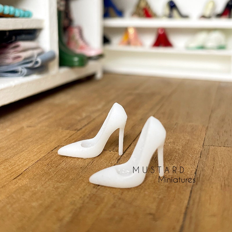 1/12 Scale Doll Heels - Etsy