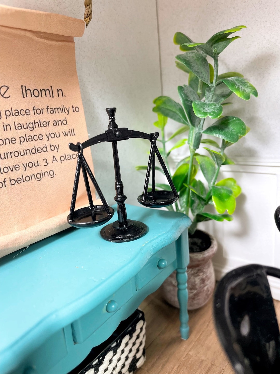 Dollhouse Miniature Balance Scale 1:12 - Etsy