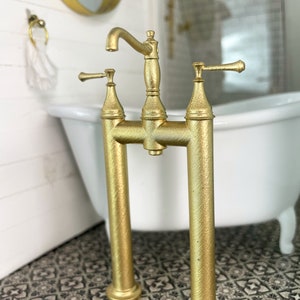 1:12 Scale Dollhouse Miniature Bath Tub, Modern Miniatures - Etsy