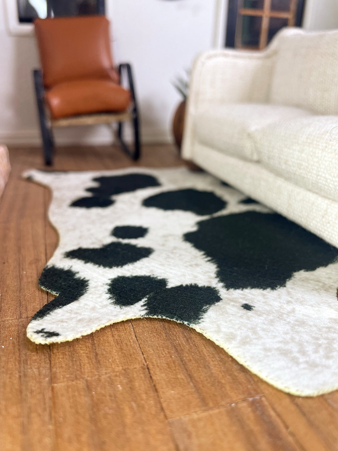 Dollhouse Area Rug, Modern Miniature Rug, Miniature Living Room Rug ...