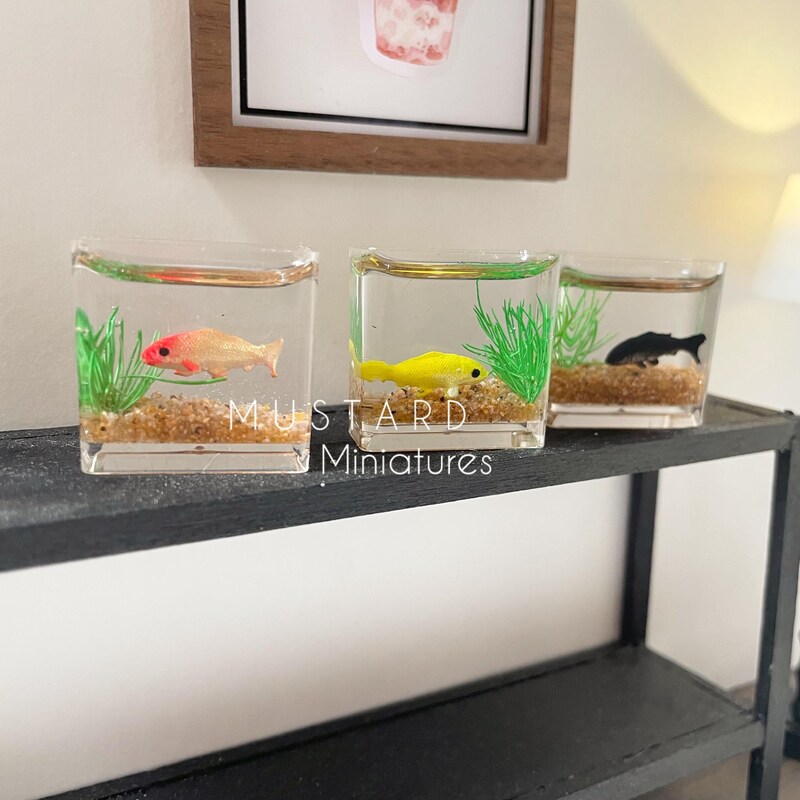 Dollhouse Fish Tank - Etsy