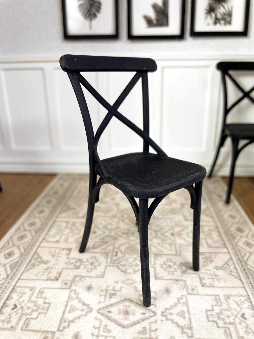 1:12 Scale Dollhouse Chair, Modern Miniatures, Miniature Chair ...