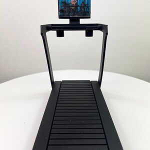 1:12 Scale Dollhouse Miniature Treadmill, Miniature Exercise Equipment ...