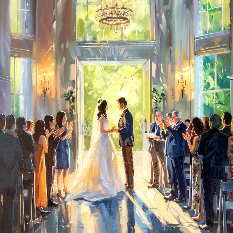 Wedding Painting - Etsy