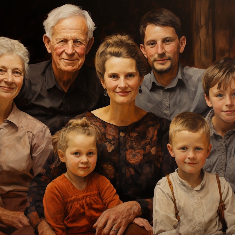 Family Painting - Etsy