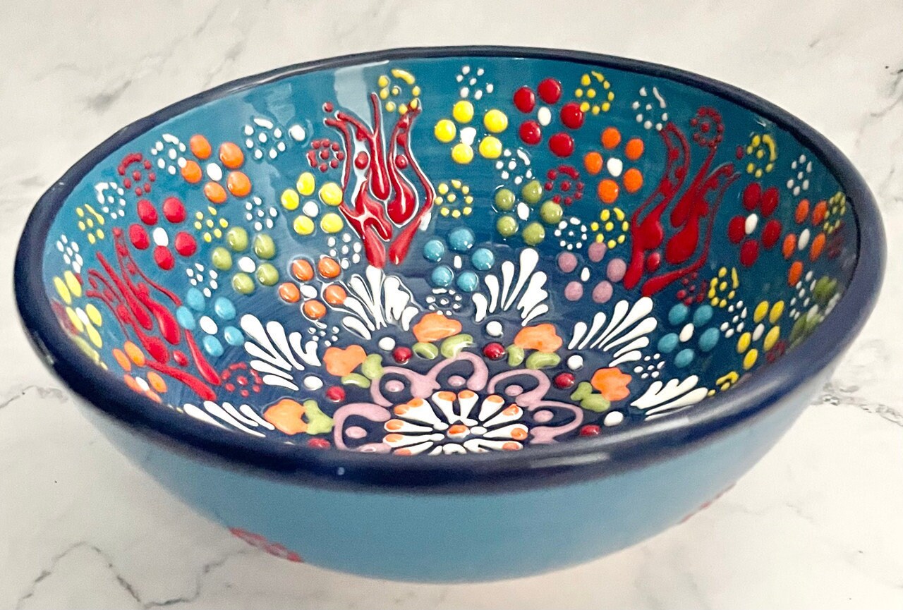 Handmade Turkish Ceramic Bowls Set of 2 Housewarming Gift - Etsy