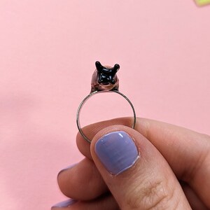 Slug Adjustable Ring/ Realistic Big Red Slug Jewellery/ Gift Plant ...