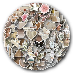 Retro/aesthetic Stickers Collection - Mac Stickers/ Water Bottle ...