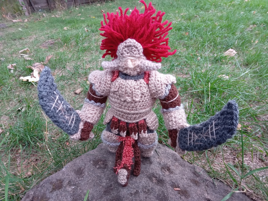 Gravity General Swords Horse Amigurumi Crochet PDF - Etsy