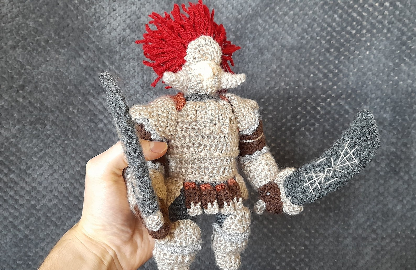 Gravity General Swords Horse Amigurumi Crochet PDF Pattern - Etsy