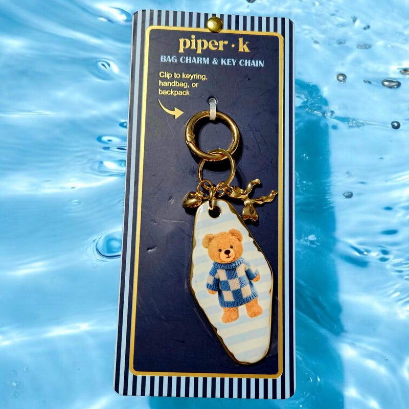 Piper K Bag Charms - Etsy