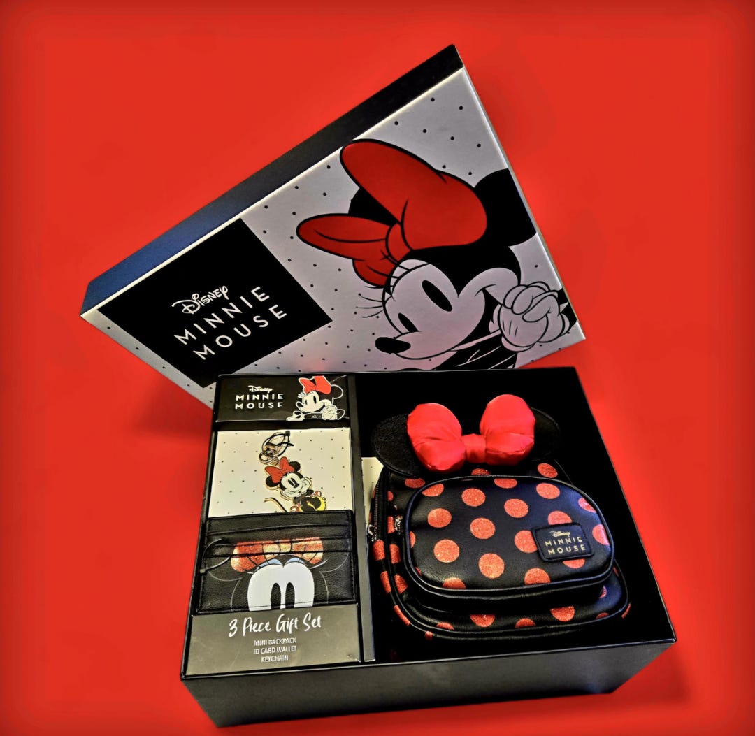 DISNEY 3 Pieces Gift Set. Backpack/key Chain/id Wallet. New With Tags ...