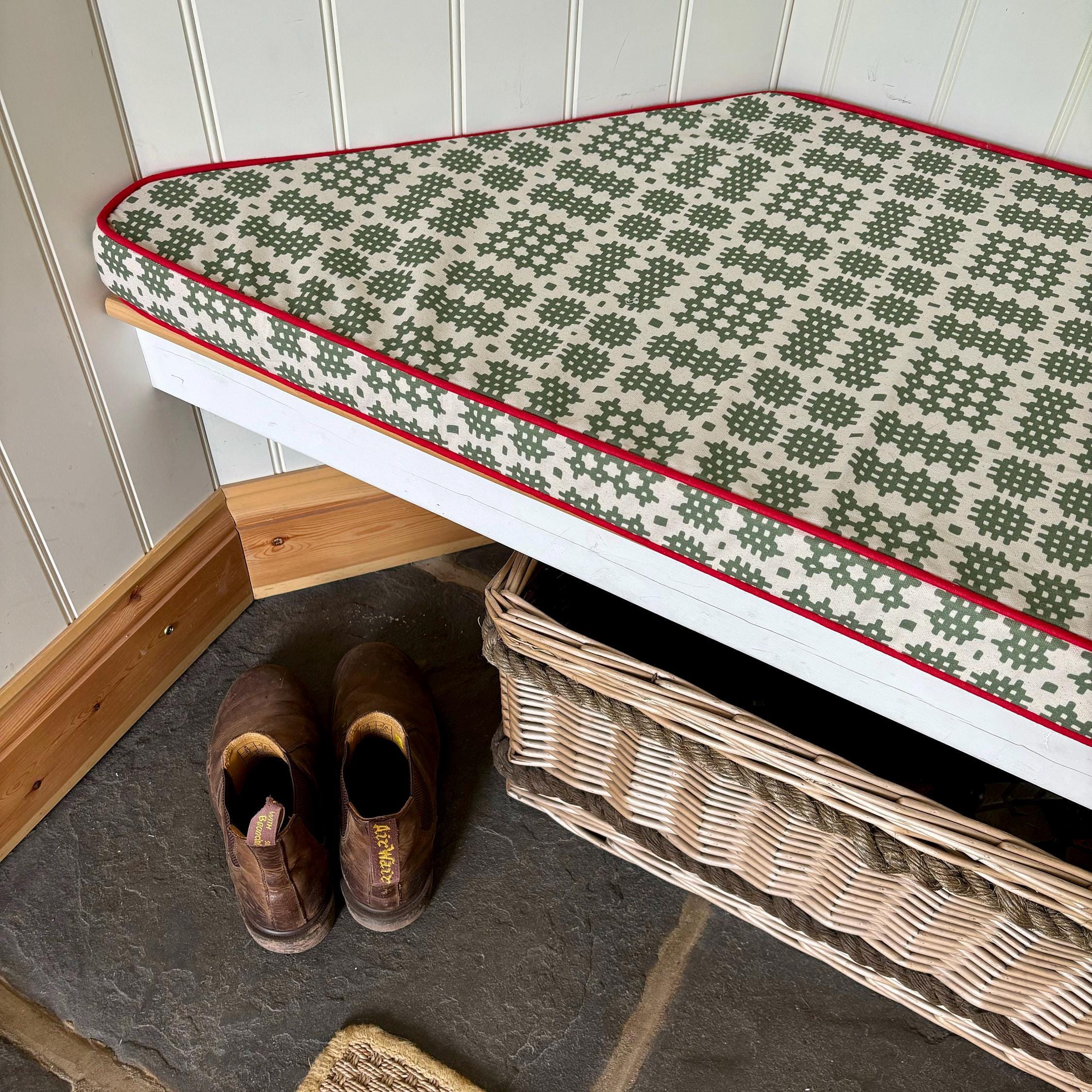 Bespoke Bench Seat Cushion Pad - Etsy UK