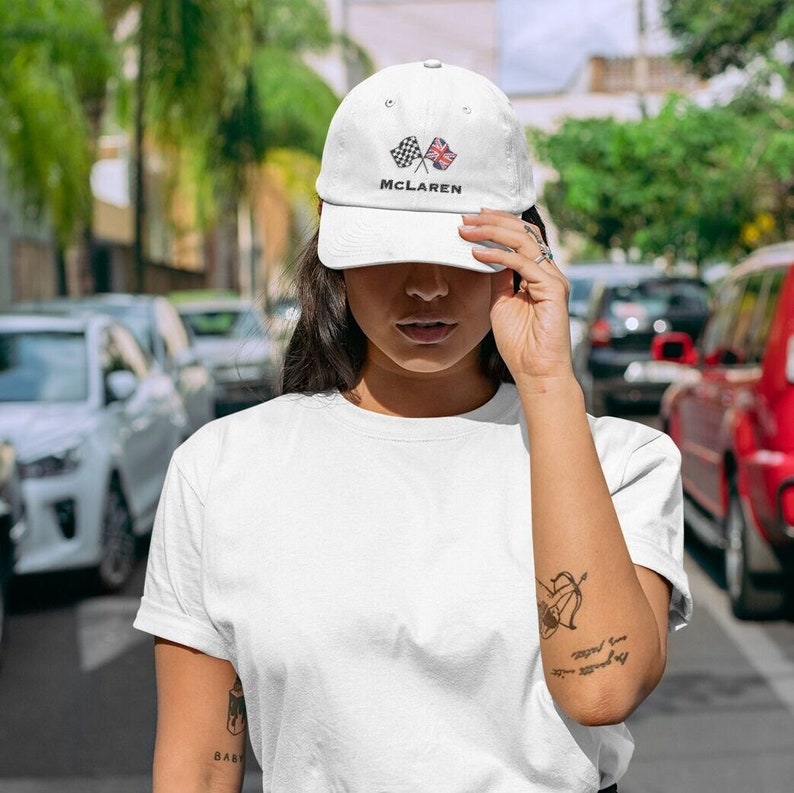Mclaren Hat Formula One Embroidered Hat - Etsy