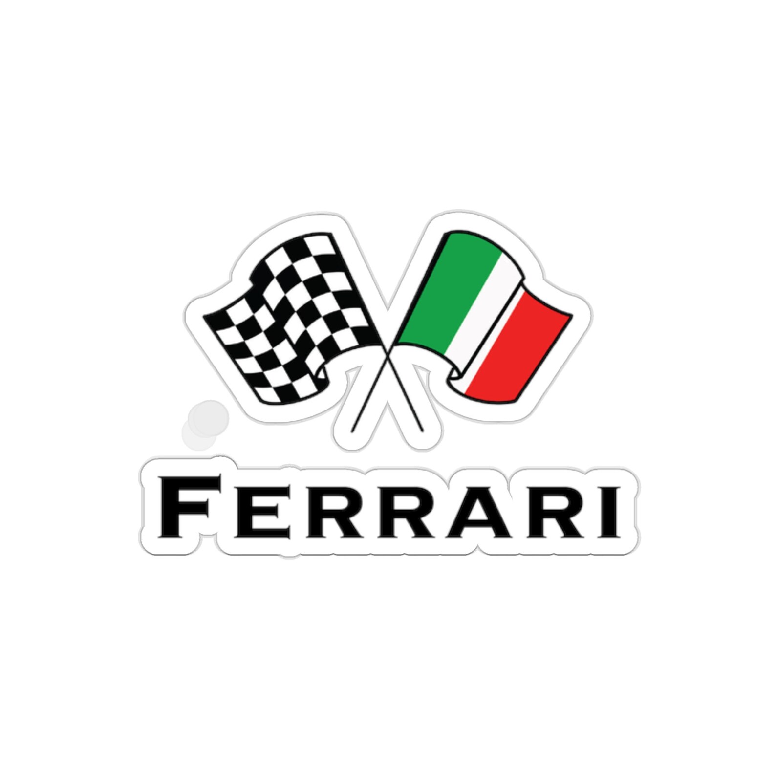 Ferrari F1 Team Sticker - Etsy