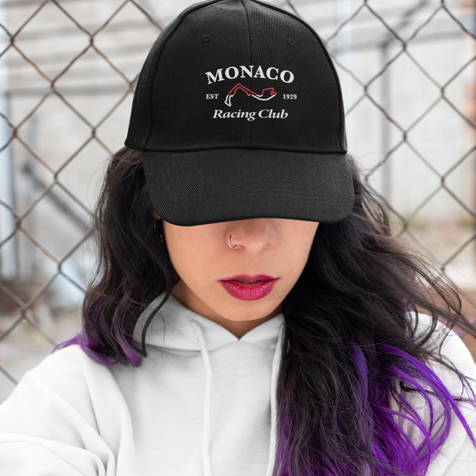Monaco Racing Club Formula One Embroidered Hat - Etsy