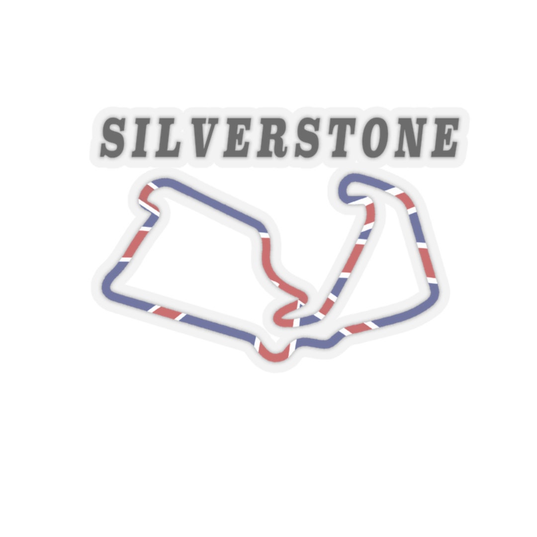 Silverstone F1 Track Sticker - Etsy
