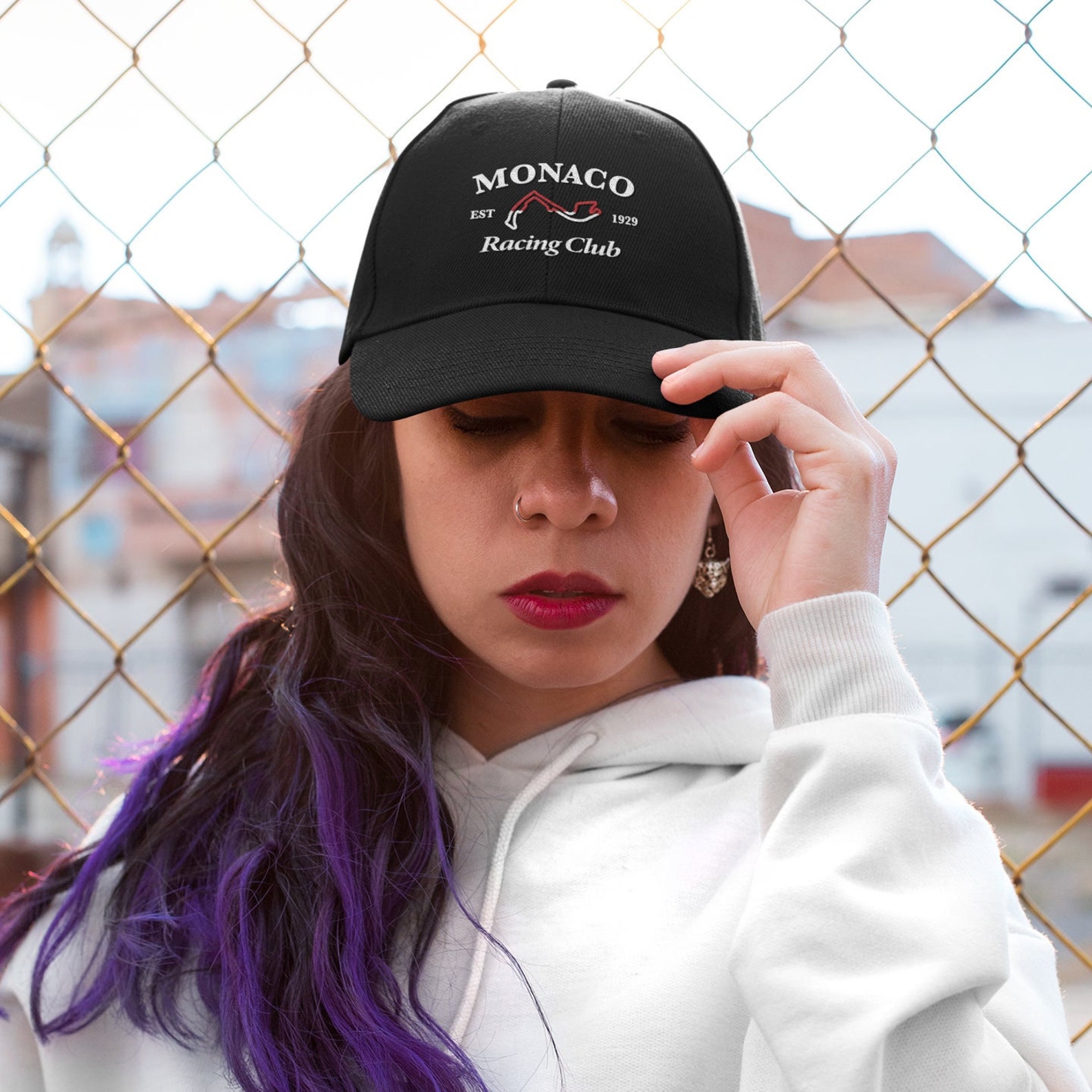 Monaco Racing Club Formula One Embroidered Hat - Etsy