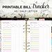 Dashboard Layout Happy Planner Classic Printable Insert, Undated Weekly ...