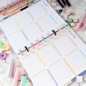 To Do List Classic , Mini Printable to Do Checklist, Discbound Task ...