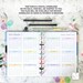 2025 Happy Planner Classic Printable Yearly Calendar, Mini HP Year at a ...