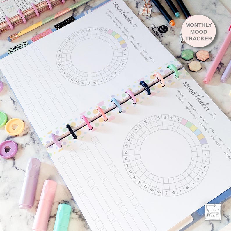 Tracker Bundle Printable Inserts Fit Happy Planner Classic & Mini, Bill ...