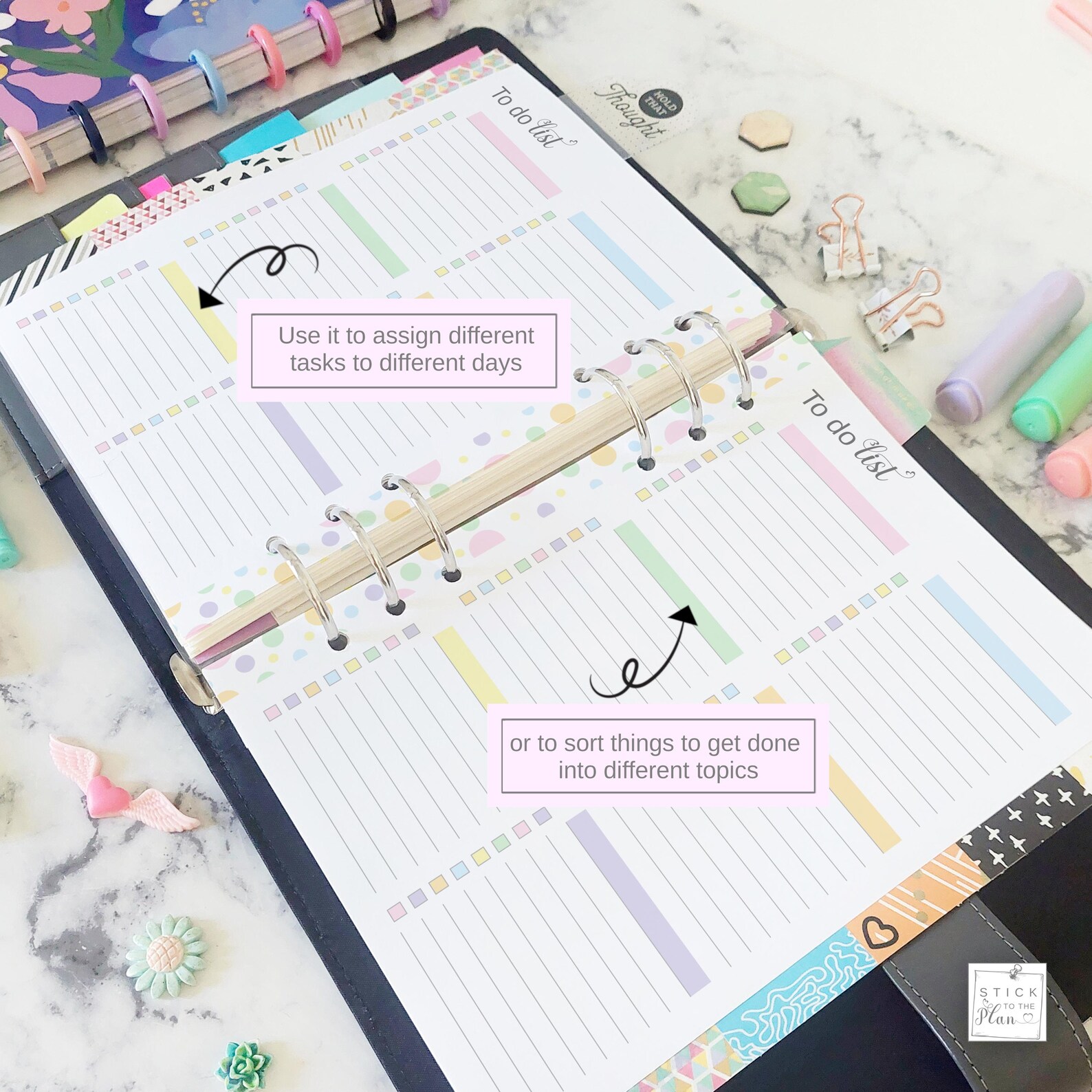 To Do List A5, Printable Half Letter to Do Checklist Insert, Half Size ...