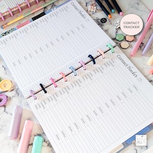 Planner Tracker Bundle Printable Happy Planner Classic Inserts, Mini HP ...