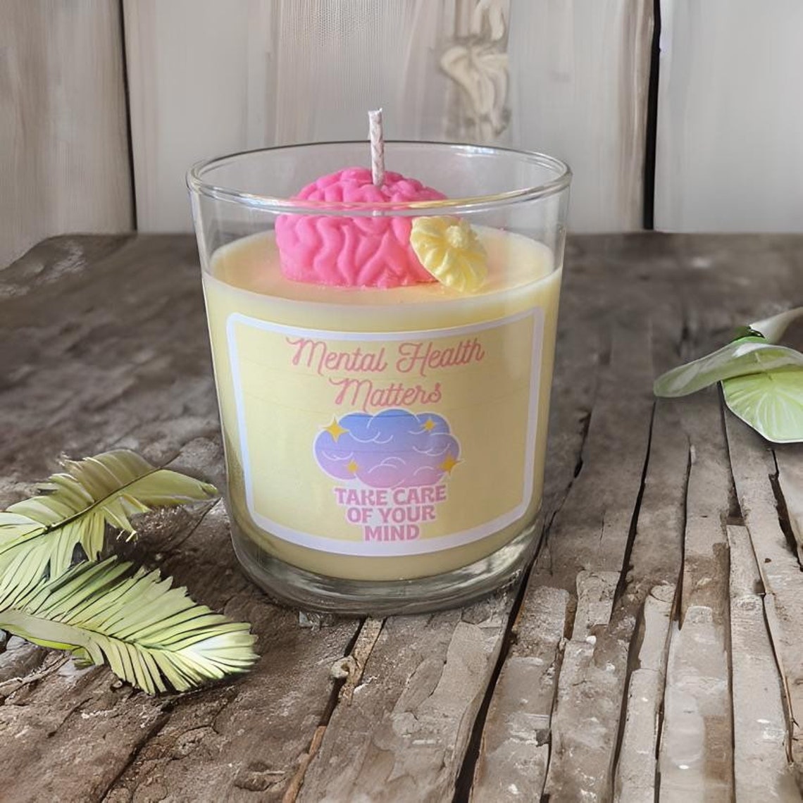 Mental Health Matters Soy Candle 10oz - Etsy