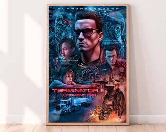 Terminator 2 Art Print - Etsy
