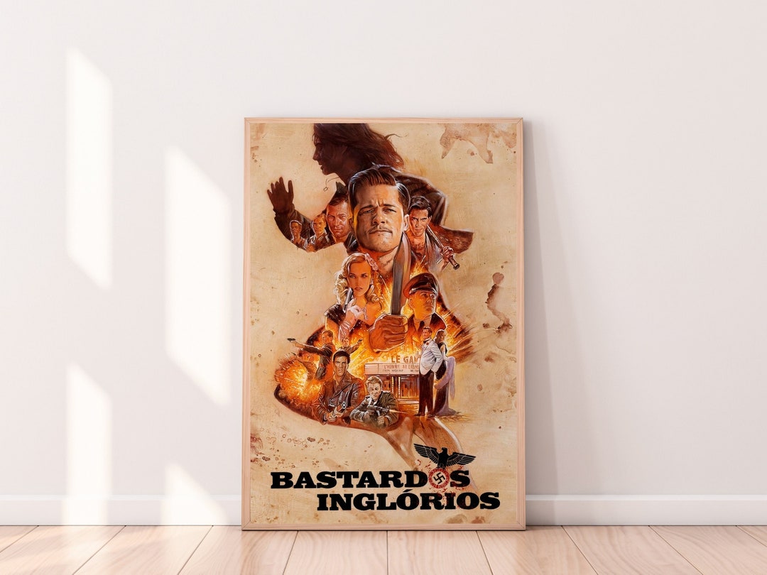 Inglourious Basterds Poster Movie Poster Movie Wall Art Etsy 5728