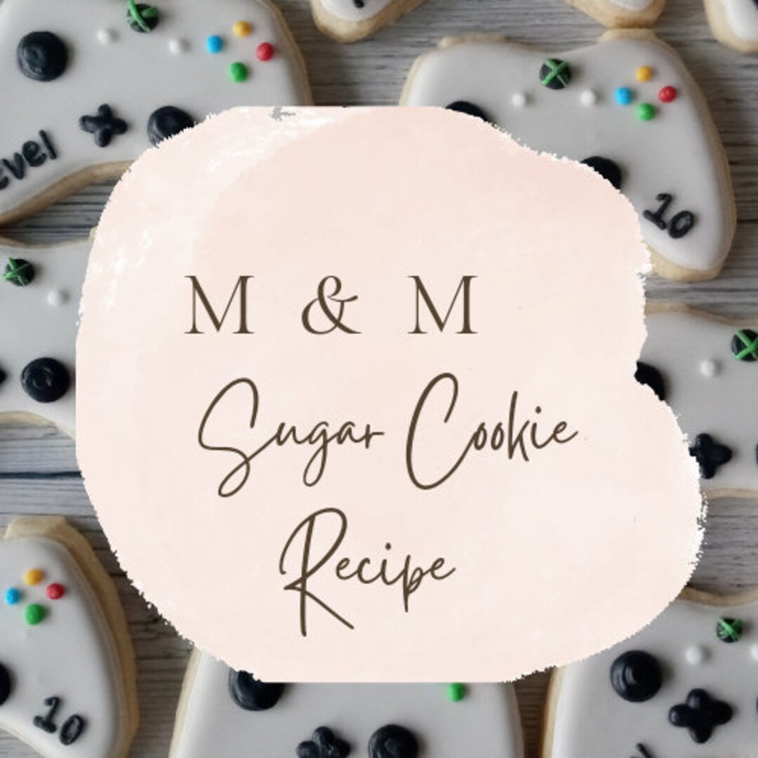 M&M Sugar Cookie Recipe, Chocolate Candy Cutout Cookie Recipe, Unique ...