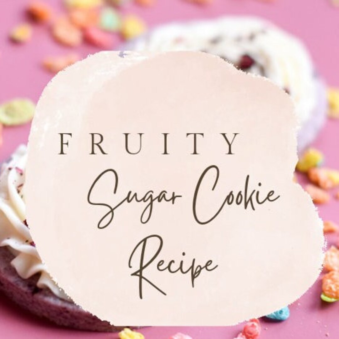 Fruity Pebbles Inspired Sugar Cookie Recipe, Fruity Cutout Cookie ...