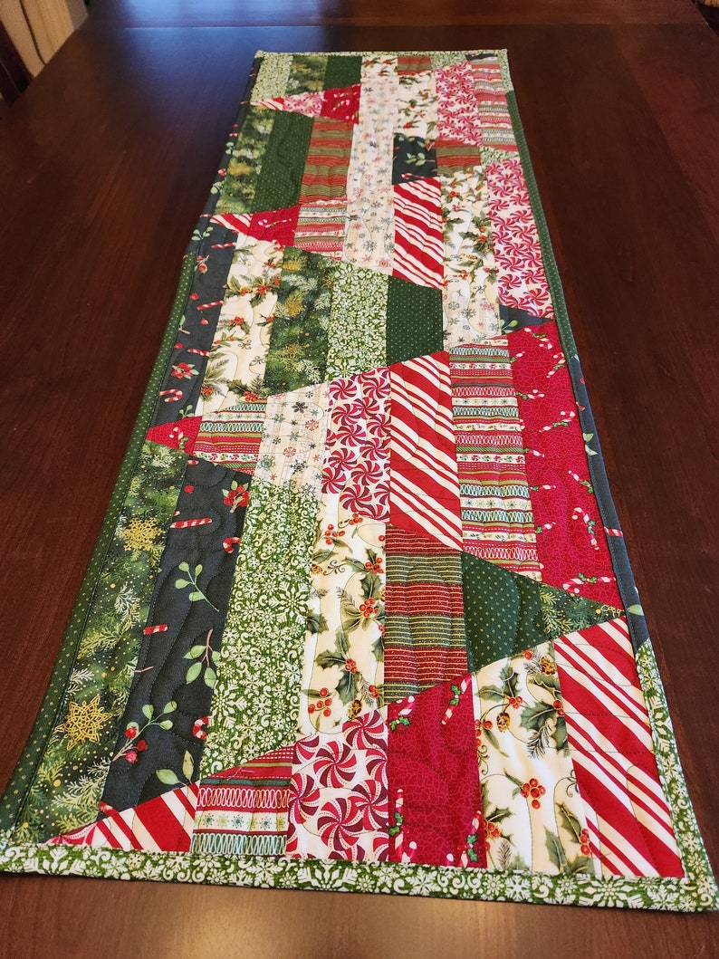 Christmas Tree Table Runner 3 - Etsy