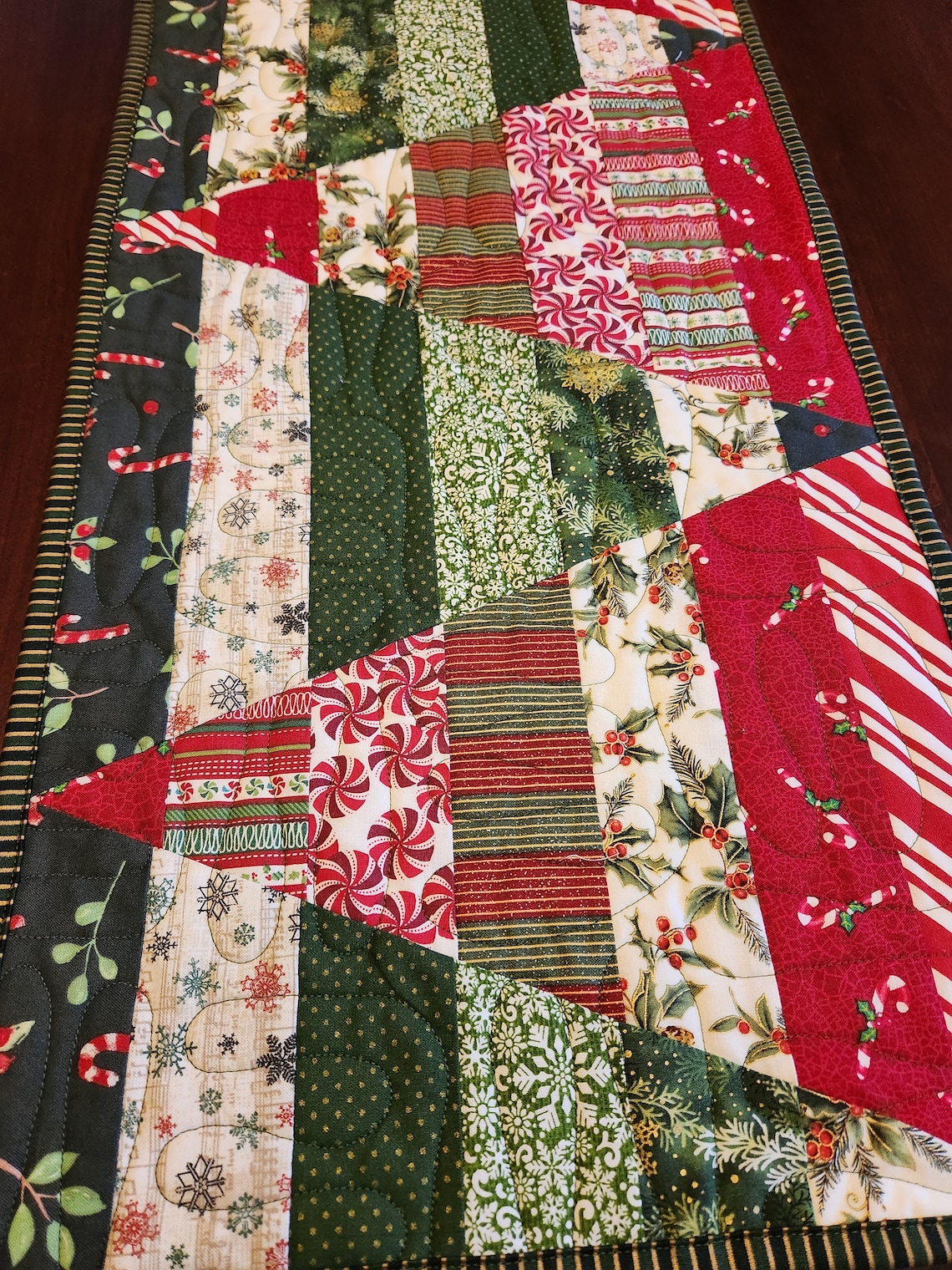 Christmas Tree Table Runner 1 - Etsy