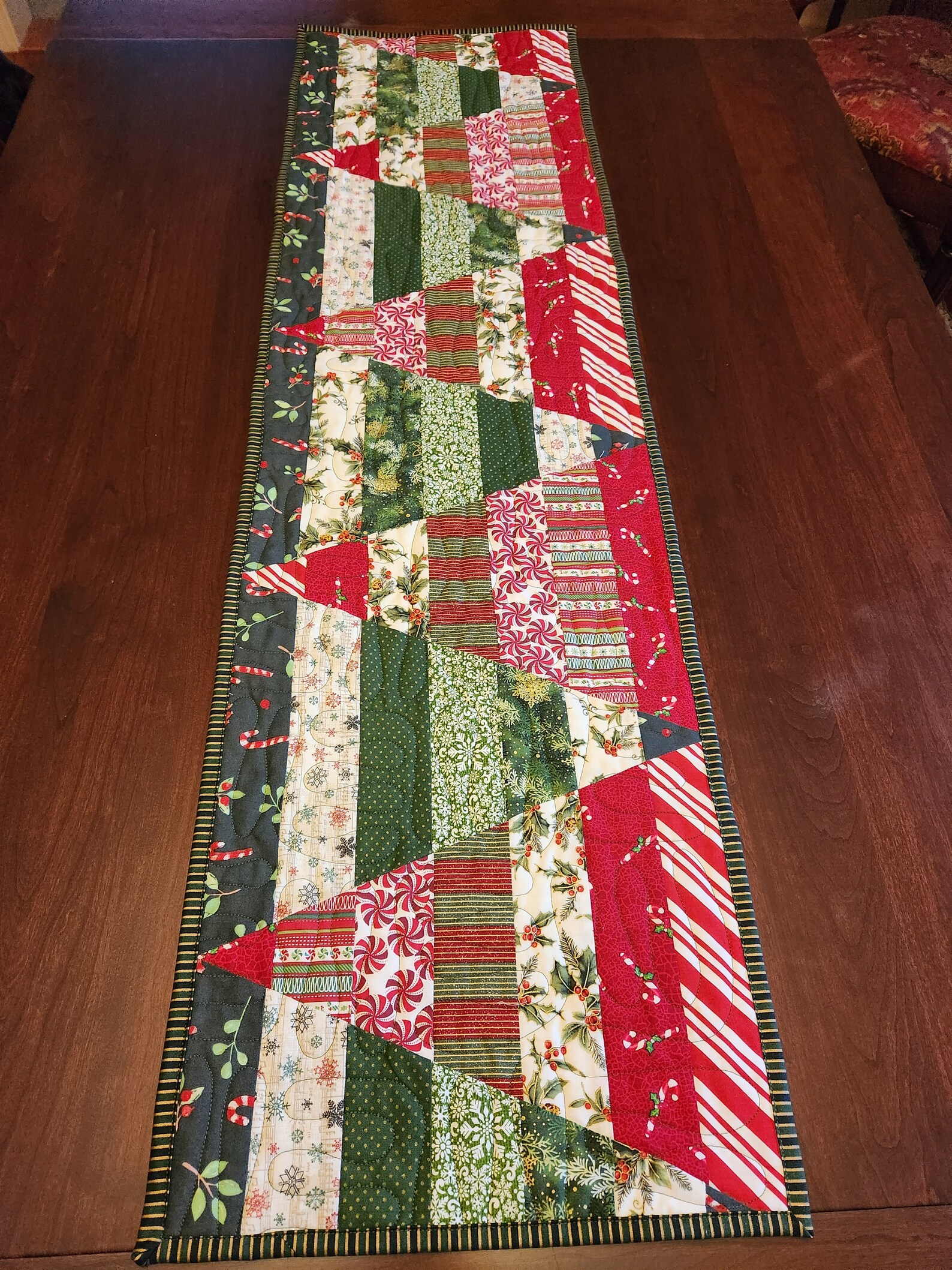 Christmas Tree Table Runner 1 - Etsy