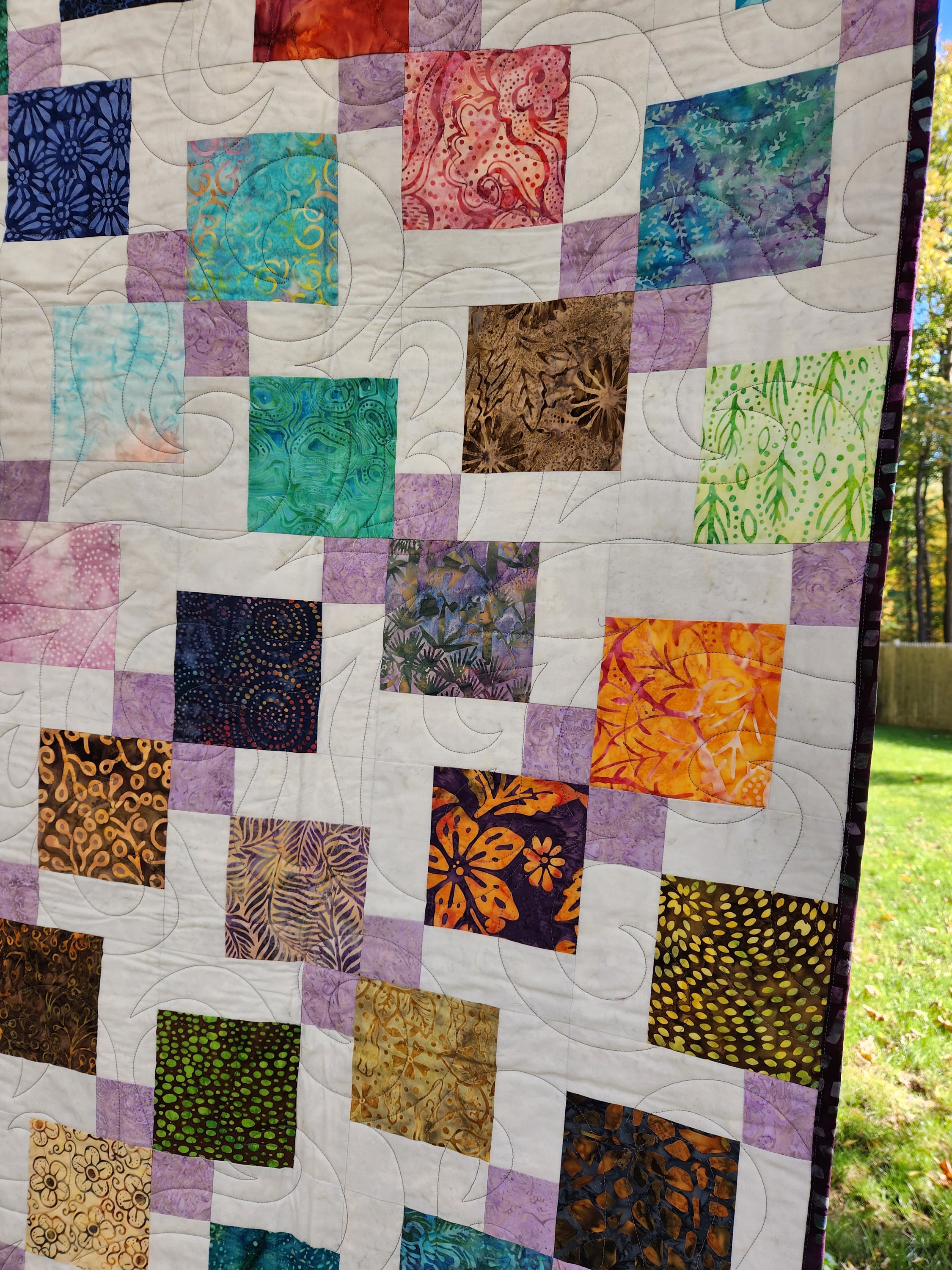 Disappearing Nine Patch Quilt - Etsy
