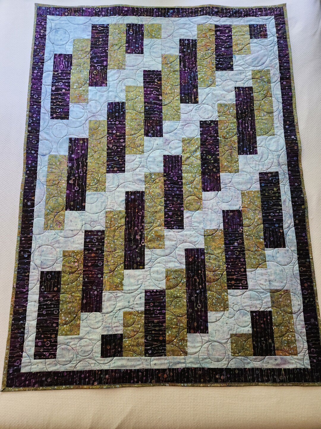 Bubbly Grape Soda Quilt - Etsy