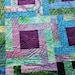 Violet Voyager Quilted Throw - Etsy
