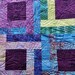 Violet Voyager Quilted Throw - Etsy